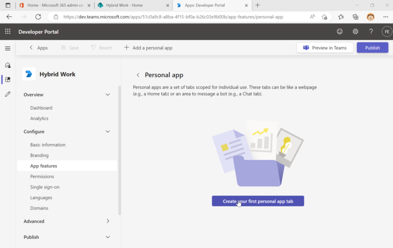 SharePoint Hub Site Navigation in einer Teams App - Franks Blog